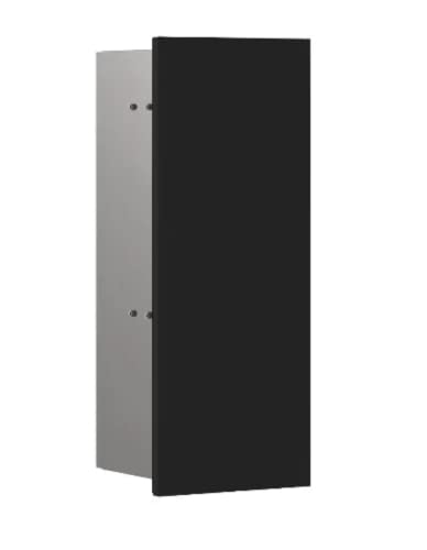 Emco Asis Pure Flush-Mounted Toilet Brush Set Module, Bathroom Cabinet ...