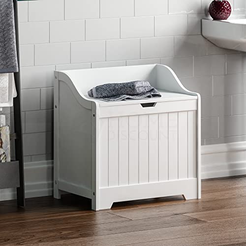 Bath Vida Priano Bathroom Laundry Cabinet Storage Cupboard Chest Bin ...
