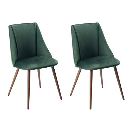 39F Furniture Dream Set of 2 Dining Chairs, Mid Century Side Chairs ...