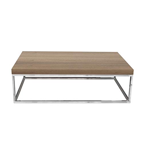 TemaHome Honeycomb Panel Plus Metal Prairie Rectangular Coffee Table ...