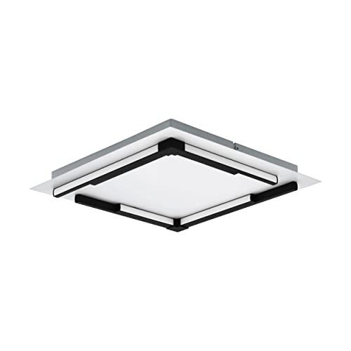 EGLO LED ceiling spot Zampote, dimmable ceiling light fitting, square ...