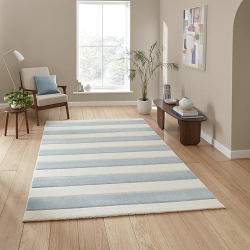 Think Rugs Catherine Lansfield Cove Stripe Modern Linear Rug by Amazon ...