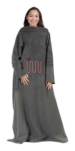 Mad Monkey Sleeve Heated Blanket - USB Heat, 3 Heat Settings, Belly ...