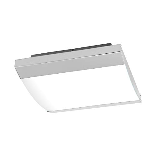 EGLO 97869, Siderno, LED Bathroom Ceiling Light, Steel, LED, 5W, Chrome & Satin by Amazon ...