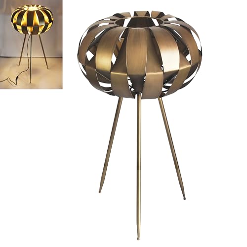 Lesser & Pavey Gold Lamp 78cm Tall for Home Decor & Living Room - Ideal ...