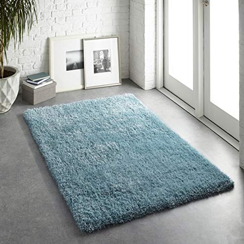 Rugs Direct Origin Chicago Duck Egg Rug, Polyester, 140 x 200 by Amazon ...