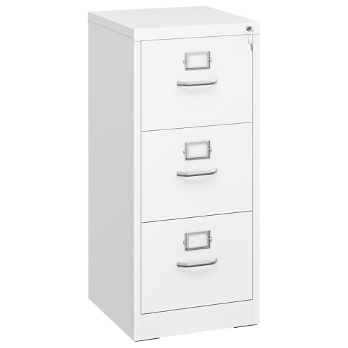 YITAHOME 4 Drawers Filing Cabinets with Cue Card Slot, Lockable ...