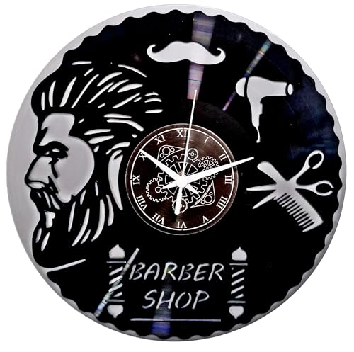 Instant Karma Clocks - Wall Clock - Barber Shop - Hair Salon ...