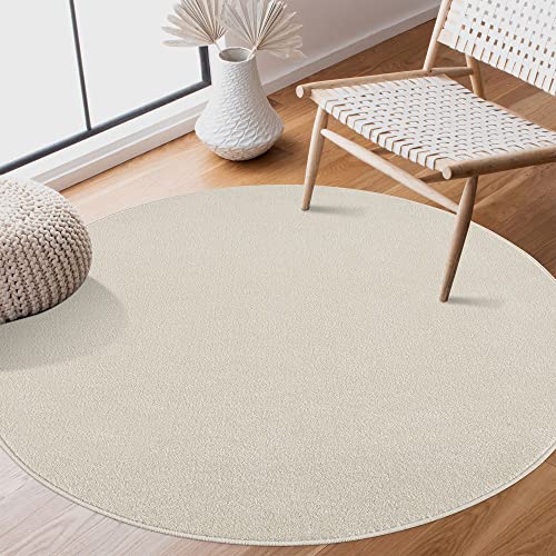 SANAT Short Pile Living Room Rug - Plain Modern Rugs for Bedroom, Study ...
