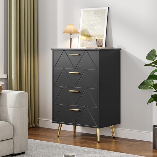YITAHOME Contemporary Chest of Drawers Bedroom, Chest of Drawers Wood ...