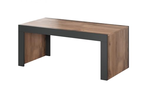 Cama Mila Bench/Table 120 x 60 x 50 Oak Wotan + Anthracite by Amazon ...