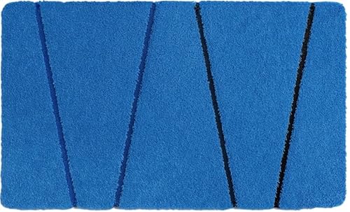 BATEX VEDIA Bath Mat 60 x 100 cm Blue by Amazon | ufurnish.com