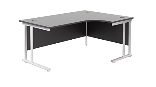 Office Hippo - L Shaped Office Desk 180 x 120cm. Large Corner Computer ...