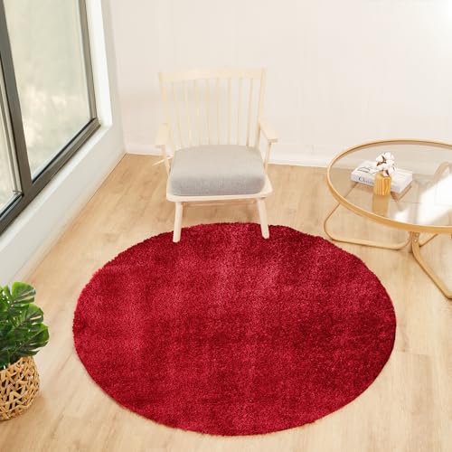 Livabliss Shaggy Rug Shaggy Rug - Modern Berber Rug Living Room 160x160 ...