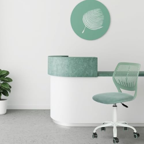 HOMYLIN 1-Pack Reception Chair, Ergonomic Reception Stool, Height ...