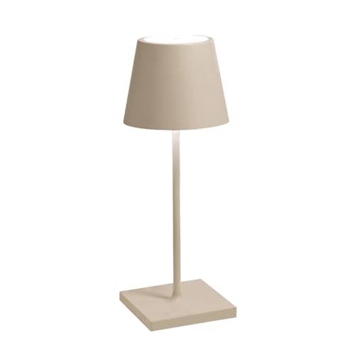 Zafferano, Poldina Pro Mini Lamp, Rechargeable Cordless Table Lamp with ...