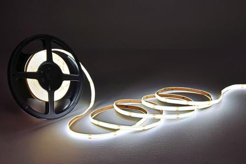 Lyyt 5 Metre LED Tape Kit with Seamless COB LEDs - One Continues Run of ...