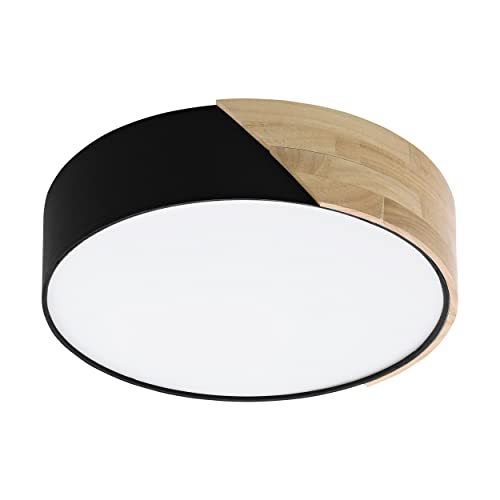 EGLO Ceiling Light, Black, Brown by Amazon | ufurnish.com