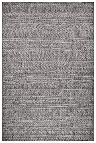 NORTHRUGS Granado Outdoor Rug 80 x 150 cm - Flat Weave Sisal Look ...