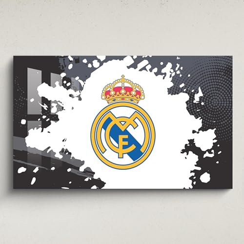 Licensed Décor Real Madrid Acrylic Wall Art - Medium (100cm (w) x 60cm ...