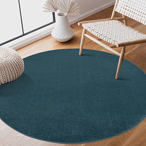 SANAT Short Pile Living Room Rug - Plain Modern Rugs for Bedroom, Study ...