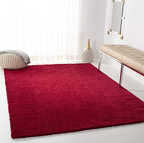 Safavieh Shag Rug for Living Room, Dining Room, Bedroom - August Shag ...