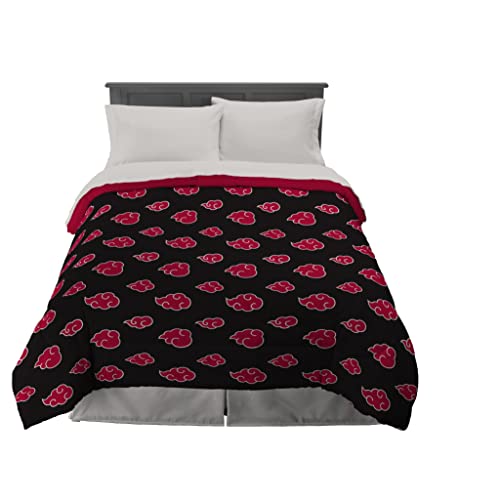 Franco Naruto Anime Akatsuki Pattern Bedding Soft Microfiber Comforter ...