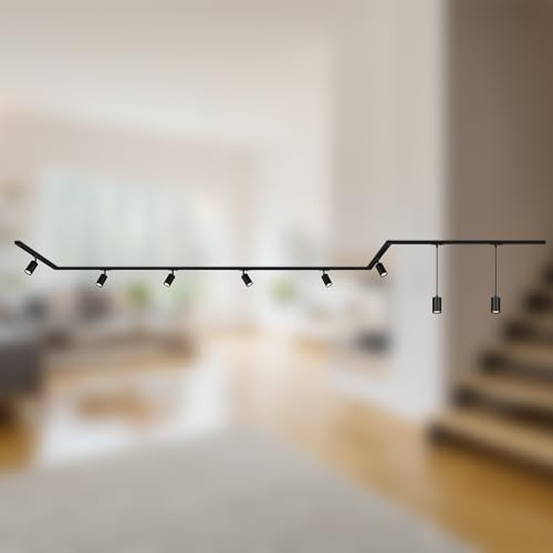 Briloner - Rail Rail System, Complete Set, 6X GU10 Adjustable ...