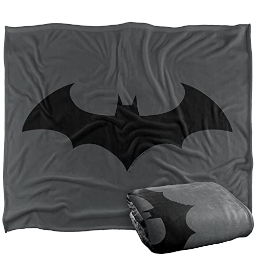 BATMAN Shadow Bat Logo Officially Licensed Silky Touch Super Soft Throw ...