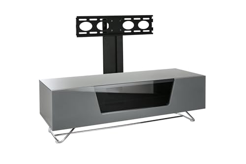 Alphason Chromium 2 1200 TV Cabinet & Bracket - Grey by Amazon | ufurnish.com