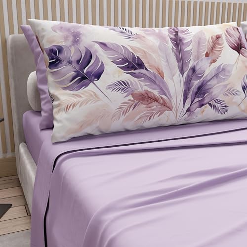 PETTI Artigiani Italiani - Cotton Sheets with Pillowcases in Digital ...