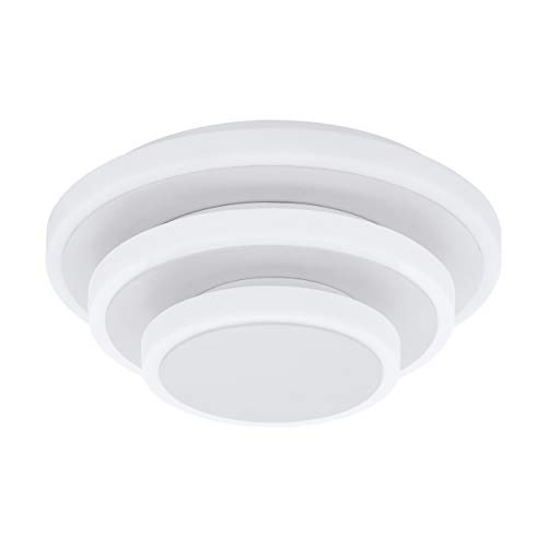 EGLO Elgvero LED Ceiling Light, 3-Bulb Wall Light, Modern, Ceiling ...