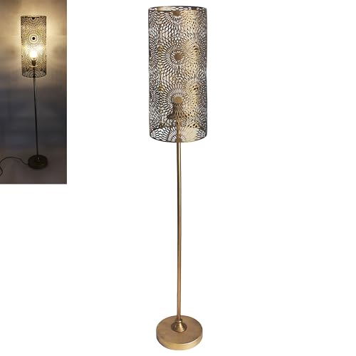 Lesser & Pavey Gold Lamp 146cm Tall for Home Decor & Living Room ...