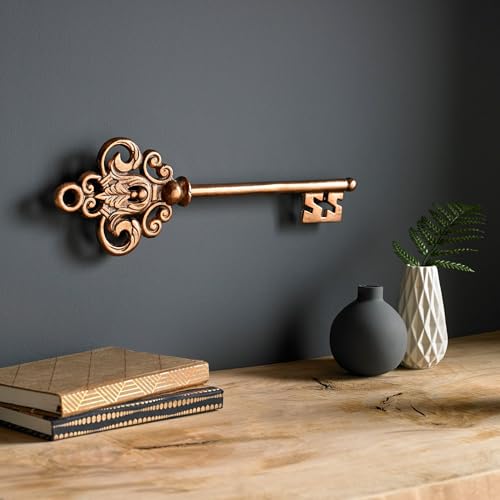 Art for the Home Rose Gold Castle Key Wire Wall Art - Gold & Rose Gold ...