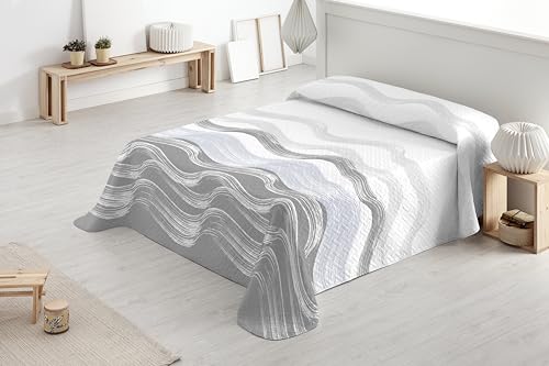 Degrees home - Paraiso - Bedspread 90 - Bedspread - Spring Summer - 180 x 260 cm, Grey by Amazon ...