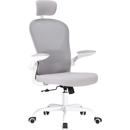 Sunon Home Office Chair - Ergonomic Computer Chair with Flip-Up ...