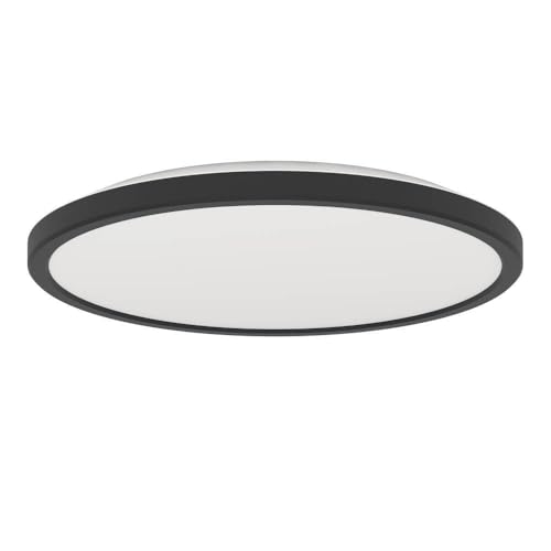 Eglo LED Ceiling Light Fitting Rovito, Round Ceiling lamp, Bathroom ...