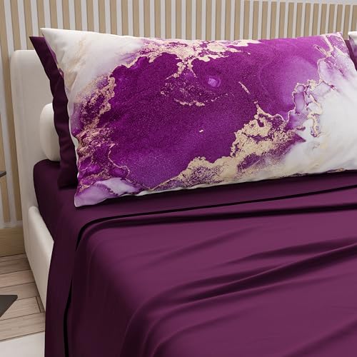 PETTI Artigiani Italiani - Cotton Sheets with Pillowcases in Digital ...