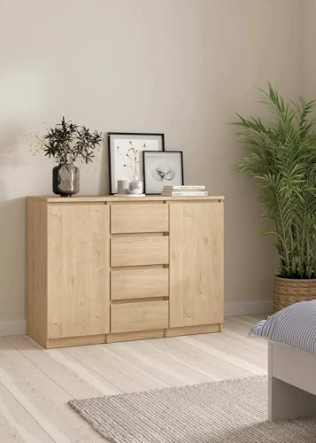 Dmora Alix Sideboard, Living Room Buffet, Living Room Sideboard ...