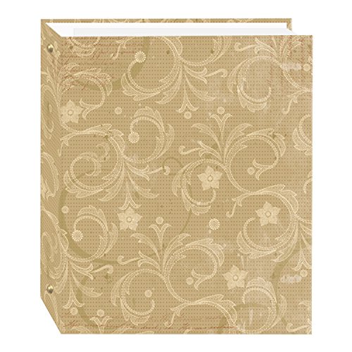 Magnetic Self-Stick 3-Ring Photo Album 100 Pages (50 Sheets), Jasmine ...