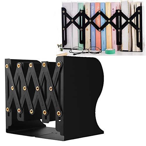 Adjustable Metal Bookends for Heavy Books & File Organizer Holder on ...