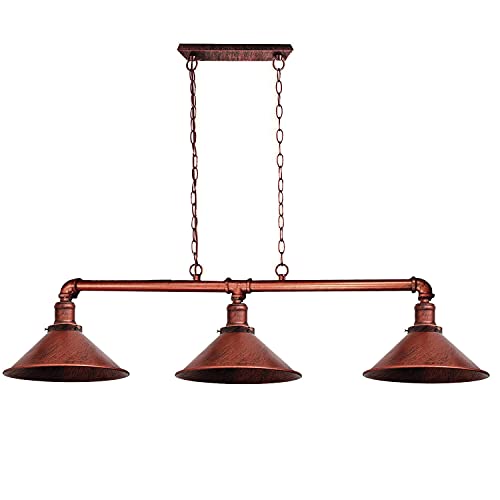LEDSone Industrial 3 Way Vintage Retro Style Steampunk Pipe Light Bar ...