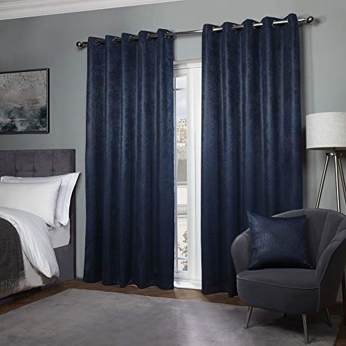 Emma Barclay – 3D Embossed Blackout Curtains for Bedroom Living Room ...
