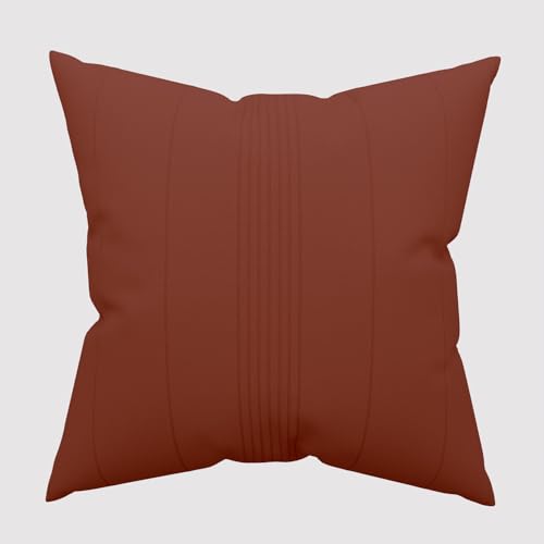 Soleil d'ocre Cushion Cover 40 x 40 cm Adele Brick by Amazon | ufurnish.com