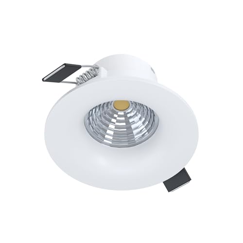 Eglo recessed Spotlight Saliceto, dimmable Ceiling spot, Round ...