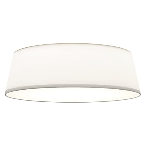 Astro Fife 430 Dimmable Indoor Ceiling Light (White Fabric), LED E27/ES ...