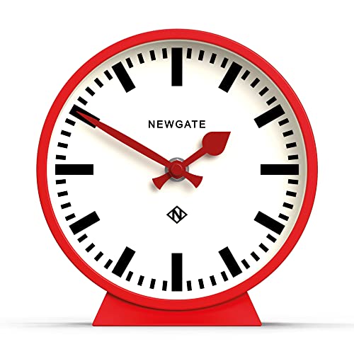 NEWGATE® M Mantel Railway Silent Sweep Mantel Clock - 'No Tick' - A ...