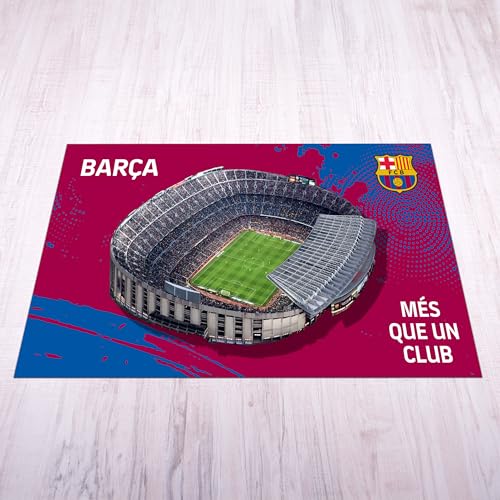 Licensed Décor FC Barcelona Mat - Large (185cm (w) x 100cm (h ...