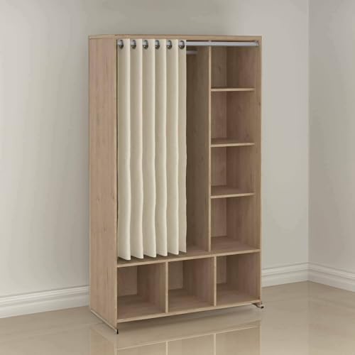 Dmora Large Roselle Wardrobe Bedroom Furniture Storage Cabinet Wardrobe ...