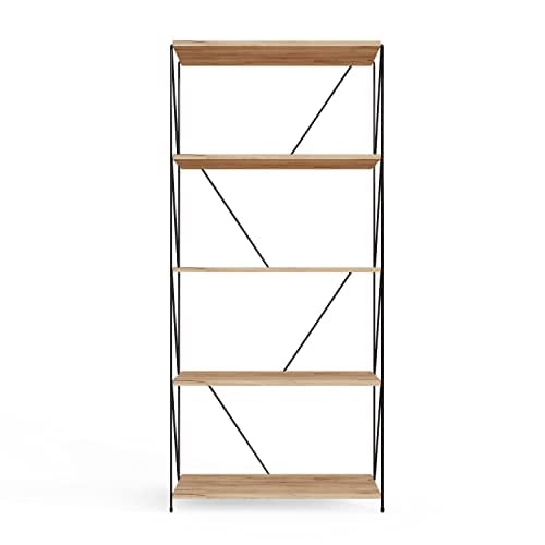 TAD TIMBER ART DESIGN UK Leyo Modular Shelving Unit 5 tier Rustic ...